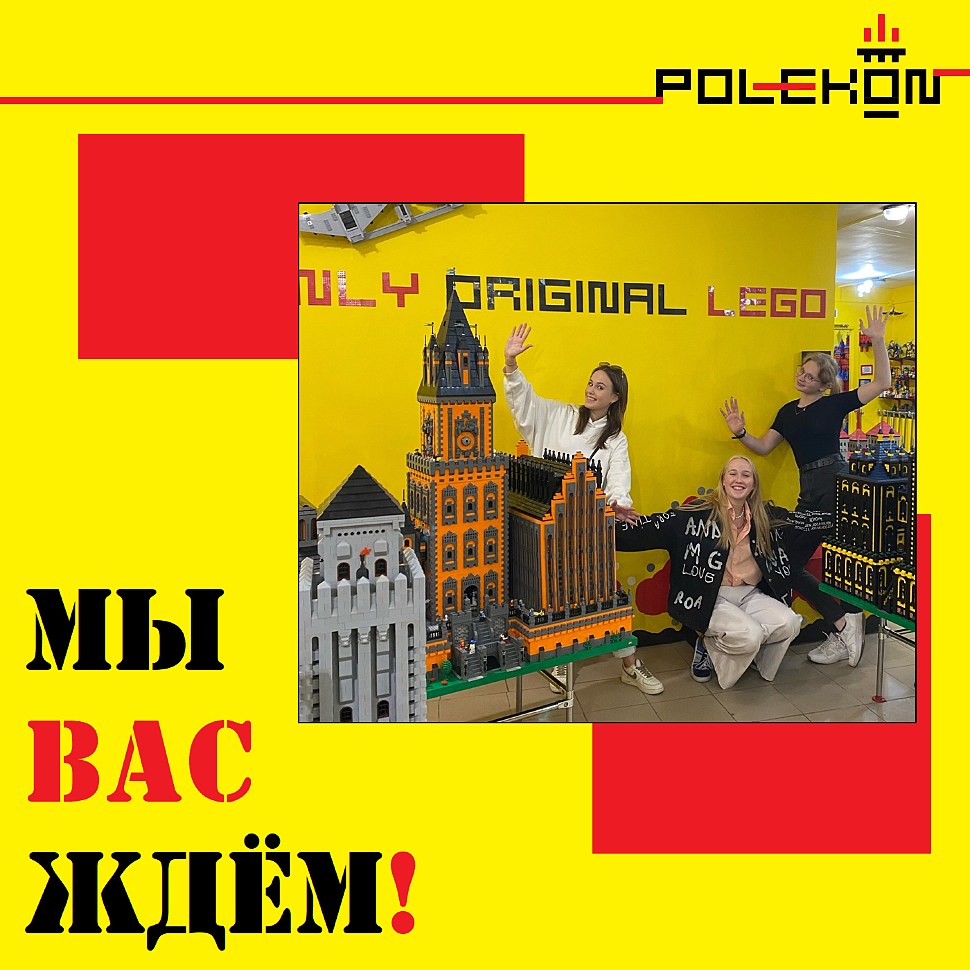 Музей из ЛЕГО ® POLEKON